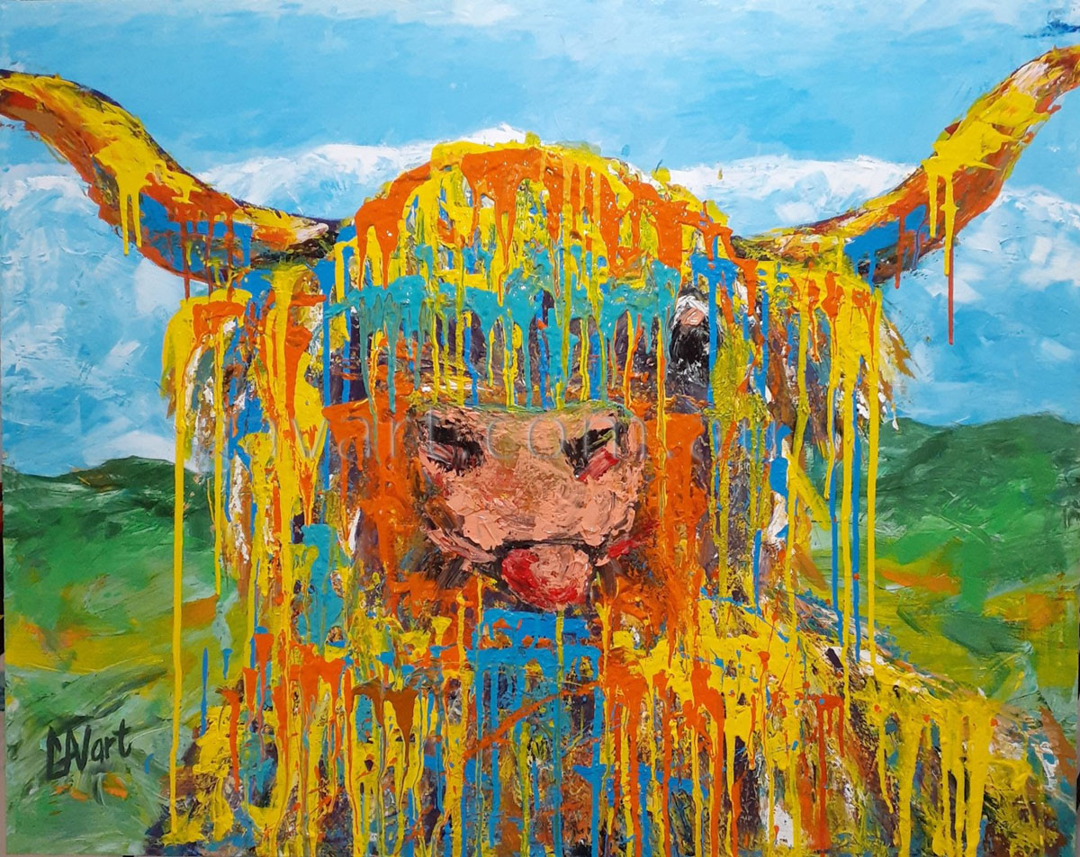 Highland Cow 59 – Apollo Bay Art Show Presented by Apollo Bay Arts Inc